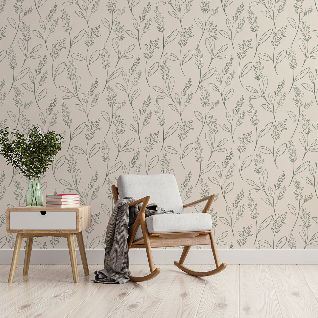 Everett Park | Removable Peel & Stick Wallpaper | Art Prints