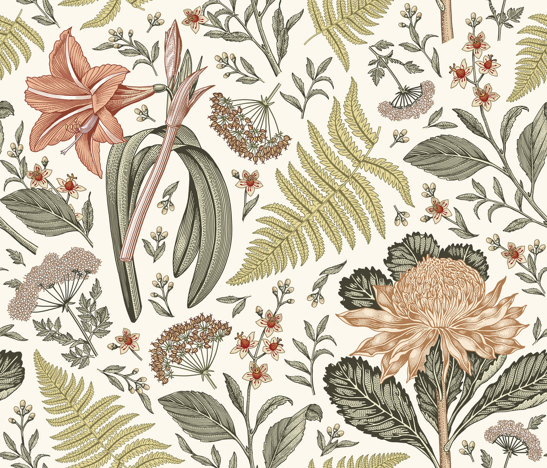 Everett Park | Removable Peel & Stick Wallpaper | Art Prints
